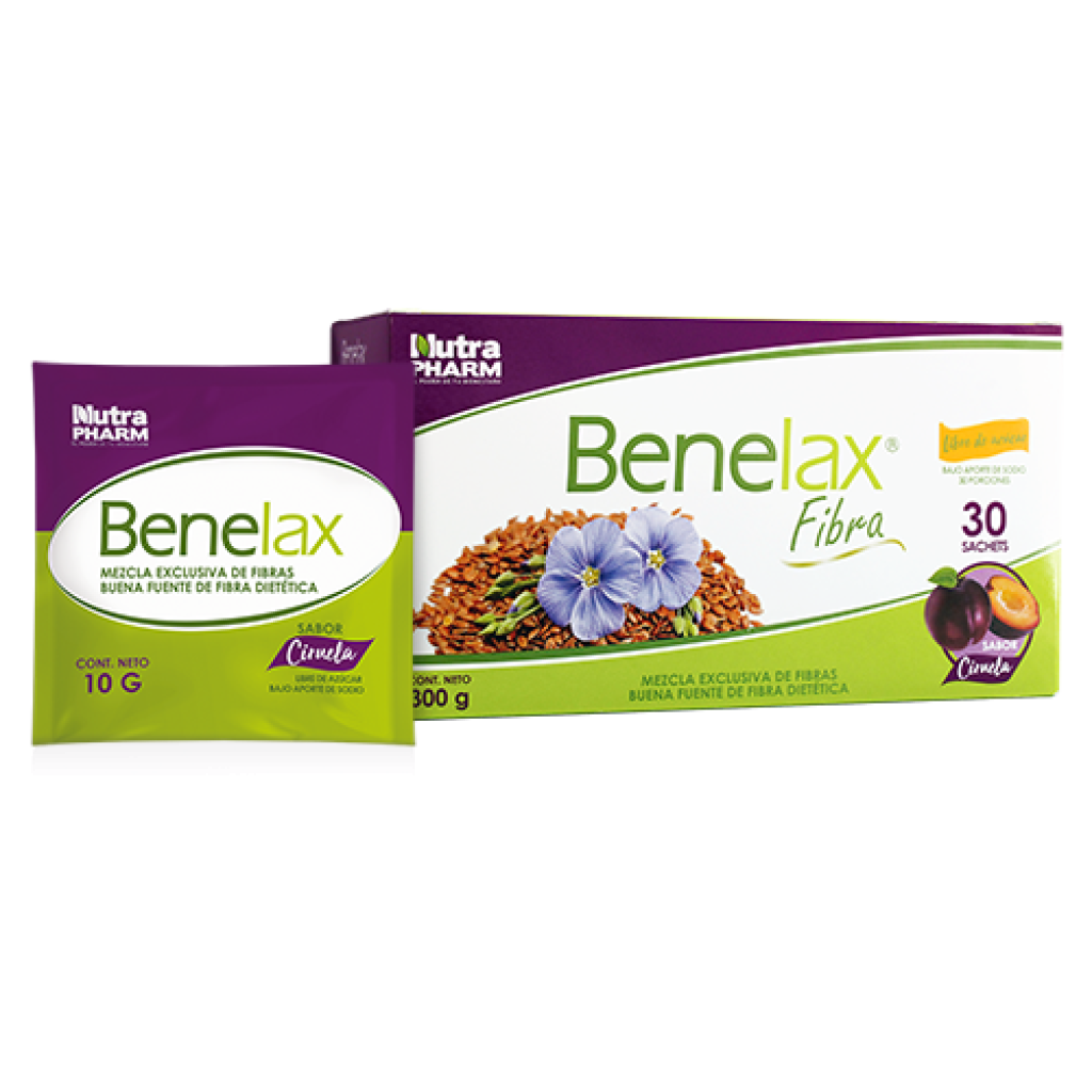 Benelax Fibra 300 gr Nutrapharm » WELLSTORE